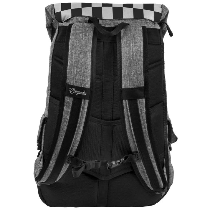 Custom Name Black & White Checkered Penryn Backpack – Teegarb